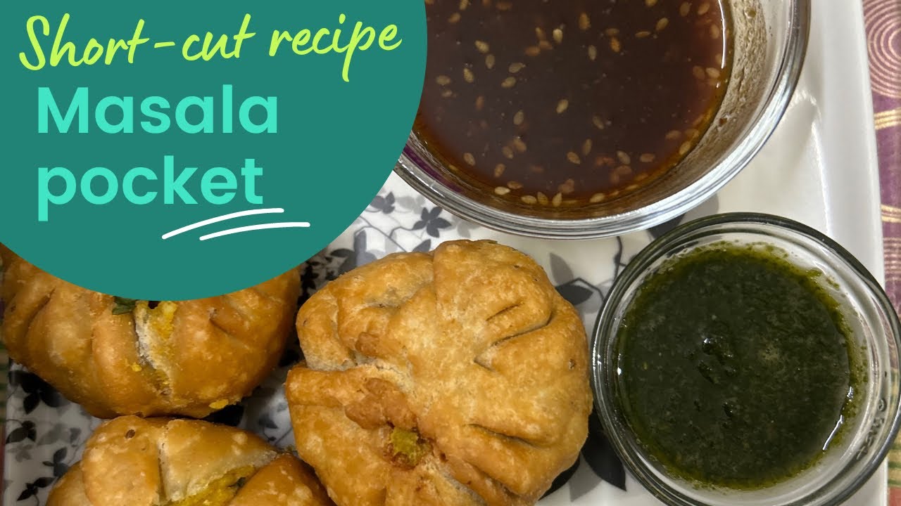 Crispy tasty Masala pocket # Green chana Kachori - YouTube