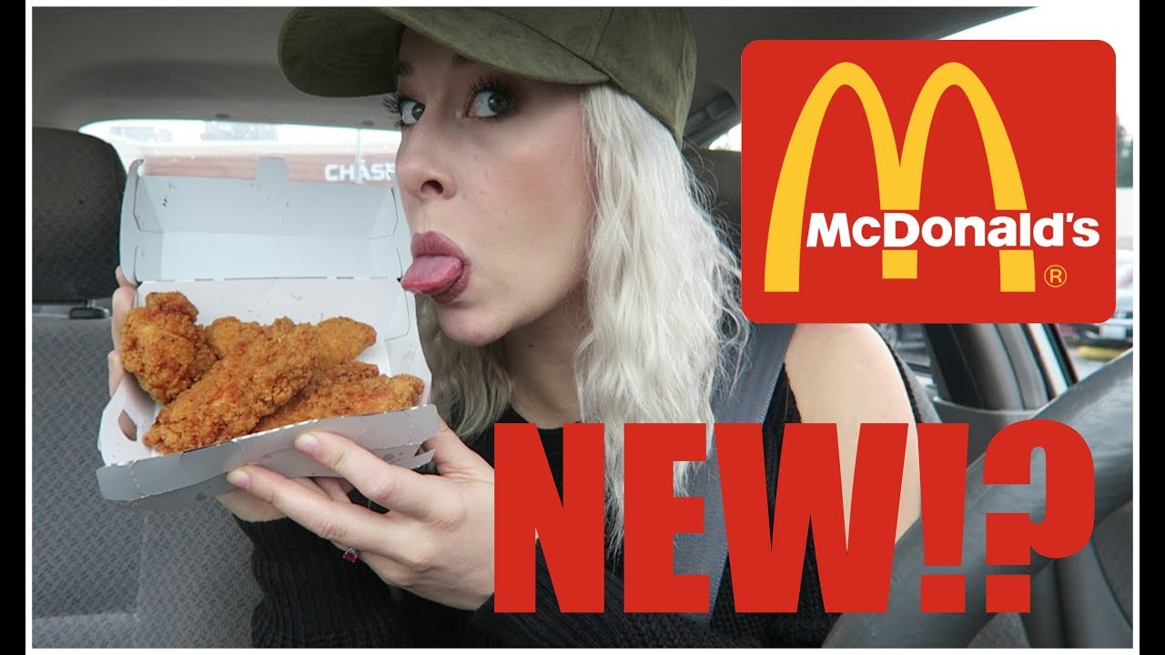 LIMITED EDITION McDonalds Buttermilk Chicken Tenders Taste Test and ...