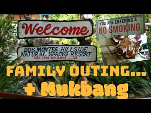 Dos Montes Hillside Natural Spring Resort+Mukbang+Swimming Galore - YouTube