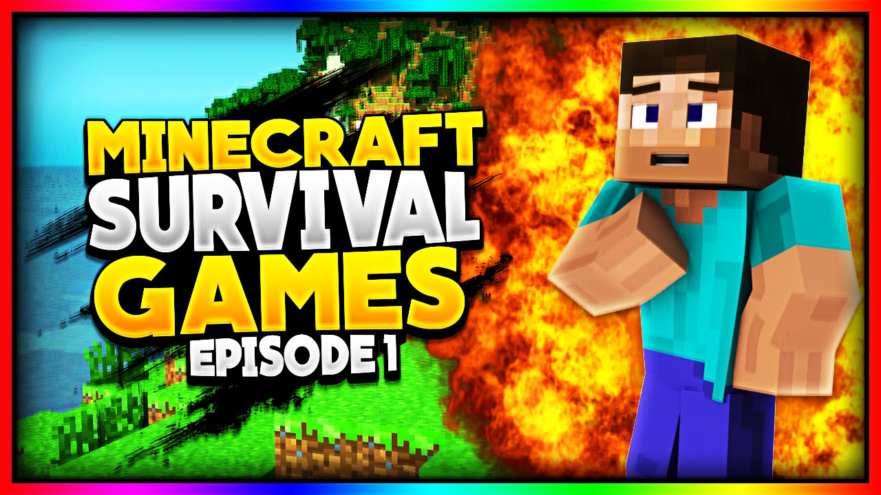 Free GFX: Minecraft Survival Games Thumbnail Template - MINECRAFT ...