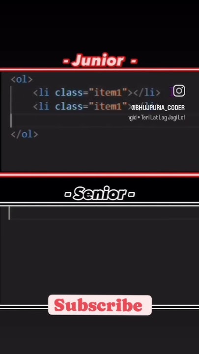 Generate Item Shortcut Using Html Programming Language Shortsfeed Coding Ytshorts Shorts
