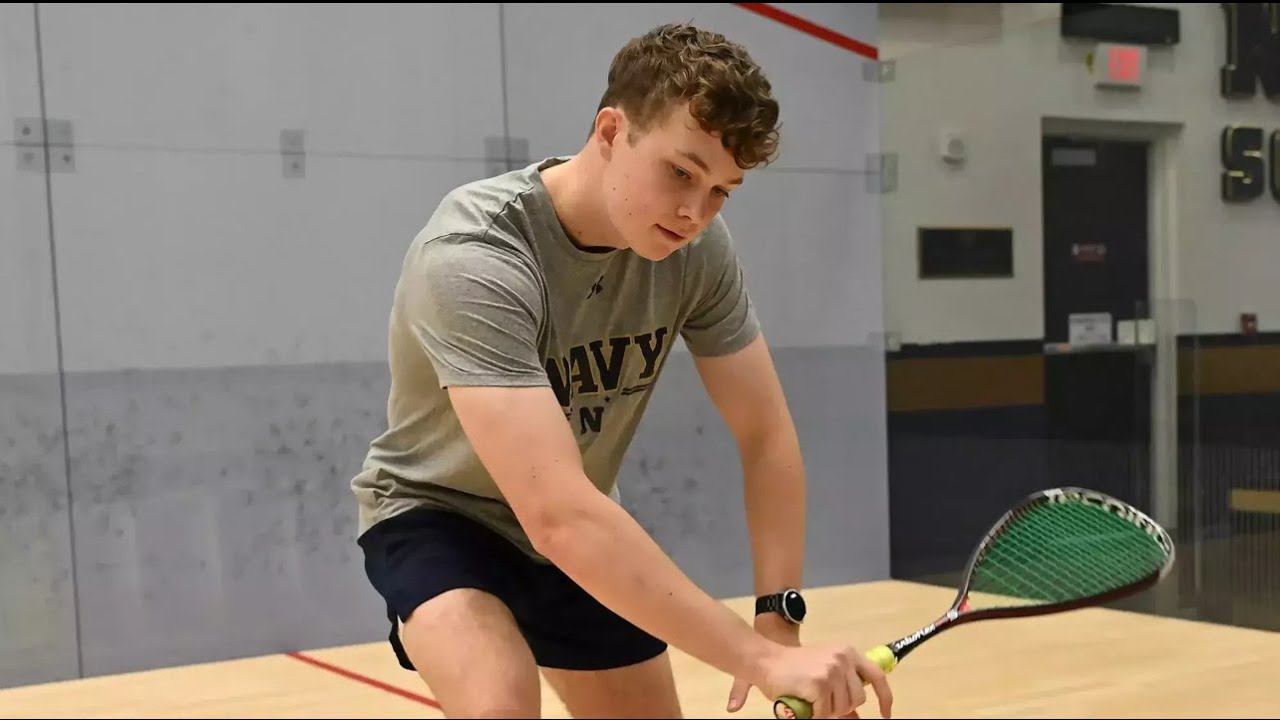 Navy Sports Magazine - Ramsay Killinger - Men's Squash - YouTube