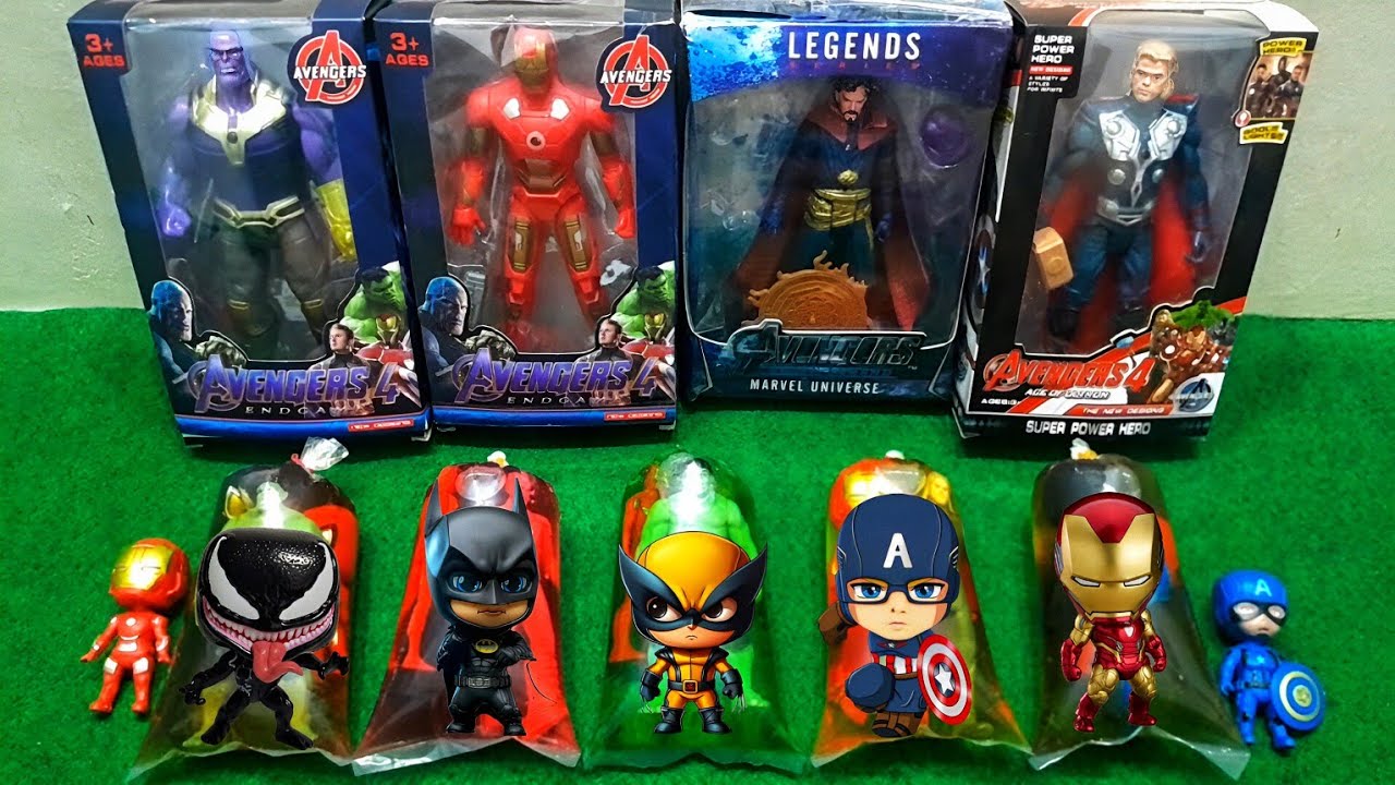 AVENGERS TOYS #30 /Action Figures/Unboxing/Cheap Price/Spiderman ...