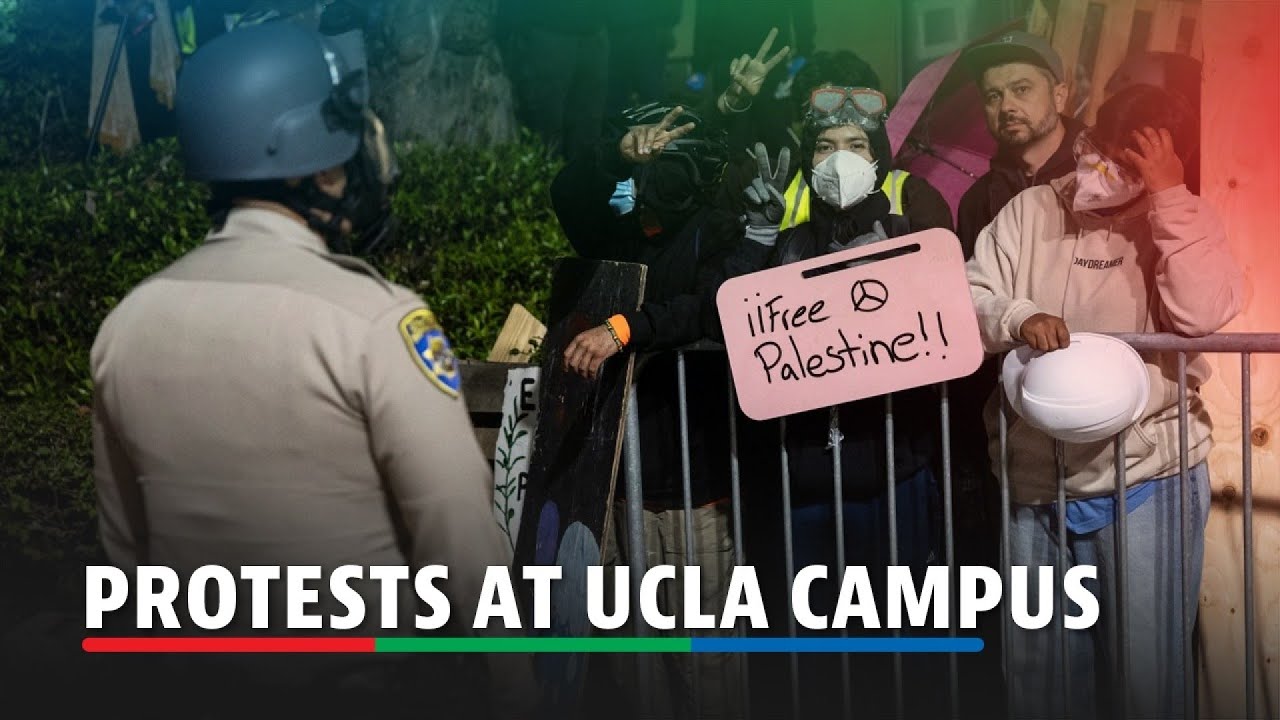 Pro-Palestinian protesters say they were 'violently attacked' on UCLA ...