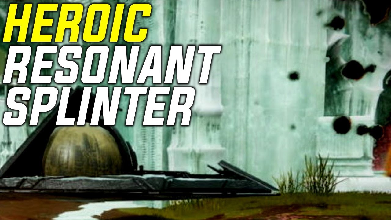 Destiny 2: Heroic Resonant Splinter Public Event - How To (The Witch ...