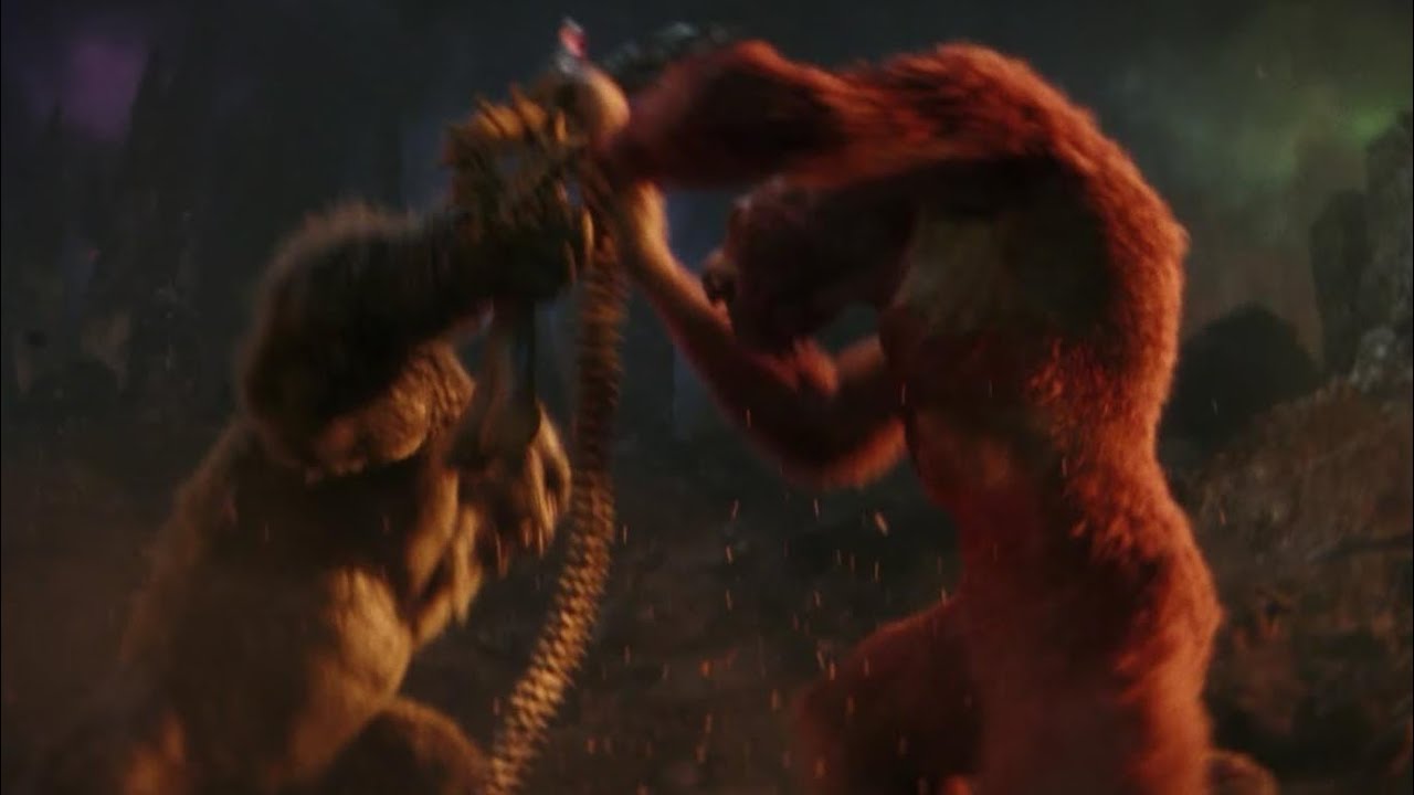 Kong Vs Scar King - Godzilla X Kong The New Empire - Full Scene - YouTube