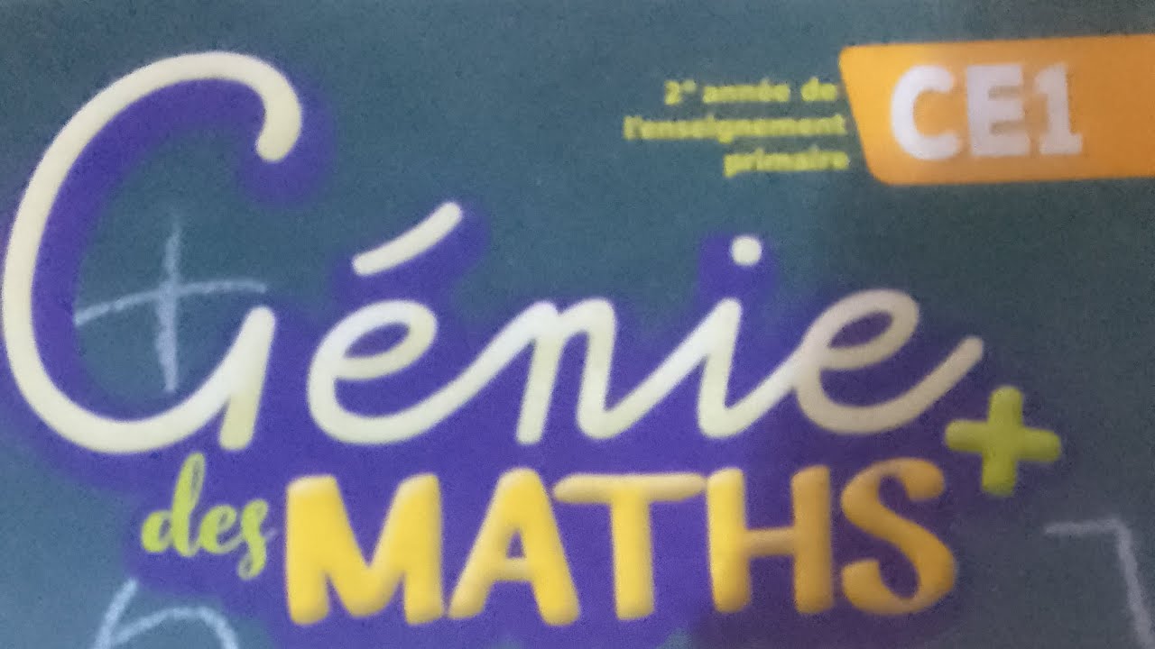 génie des maths+ CE1 pages 8 et 9 les nombres de 0 à 99 - YouTube