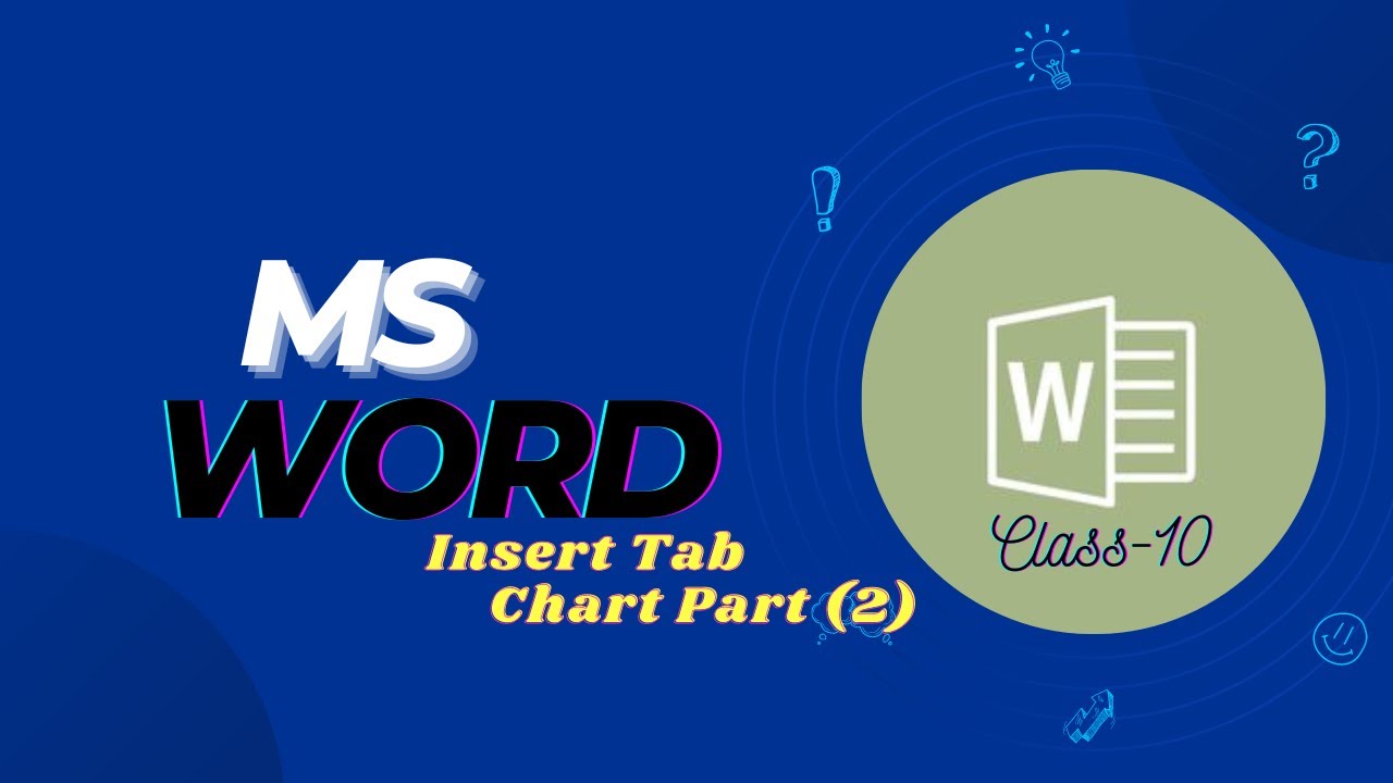 Insert Tab Chart Layout - YouTube