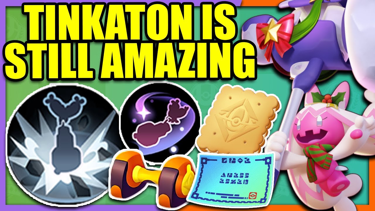 GIGATON HAMMER TINKATON is an Amazing All-Rounder | Pokemon Unite - YouTube