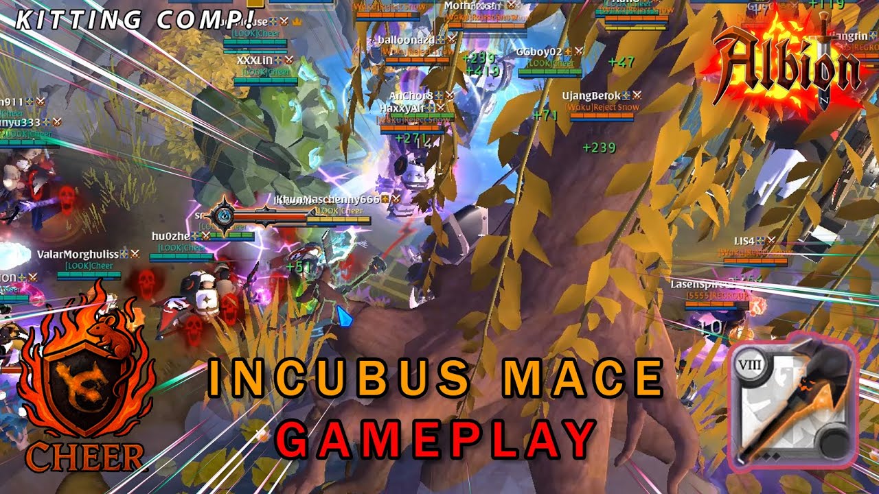 Incubus Mace in Kitting Comp | Small Scale & Mid Scale PVP | Albion ...