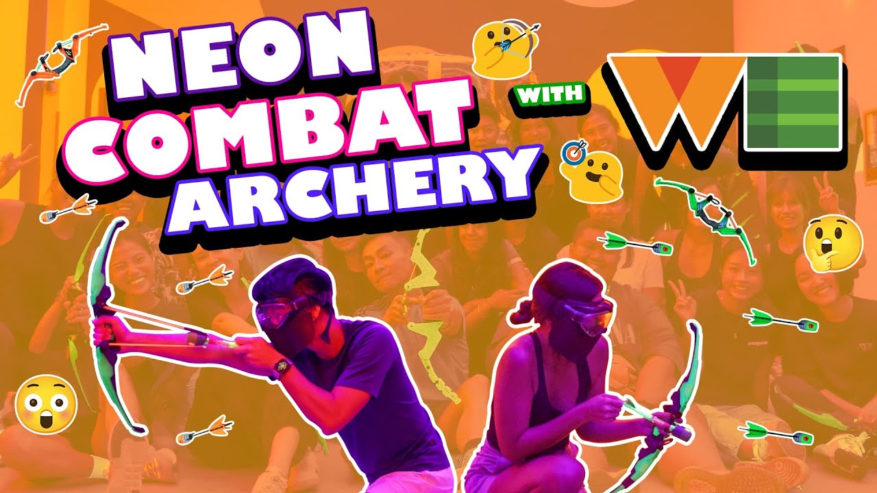 Thrilling Neon Combat Archery Experience with WE Communications ...