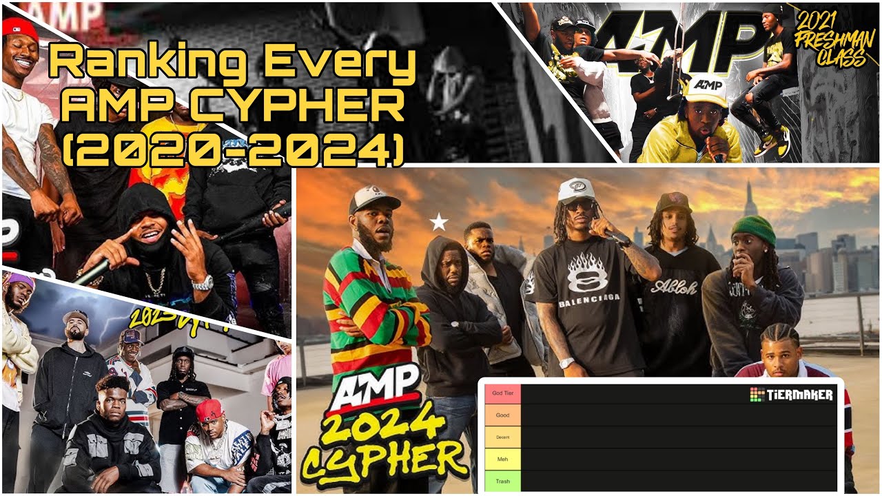 RANKING EVERY AMP CYPHER 2020-2024🔥 - YouTube