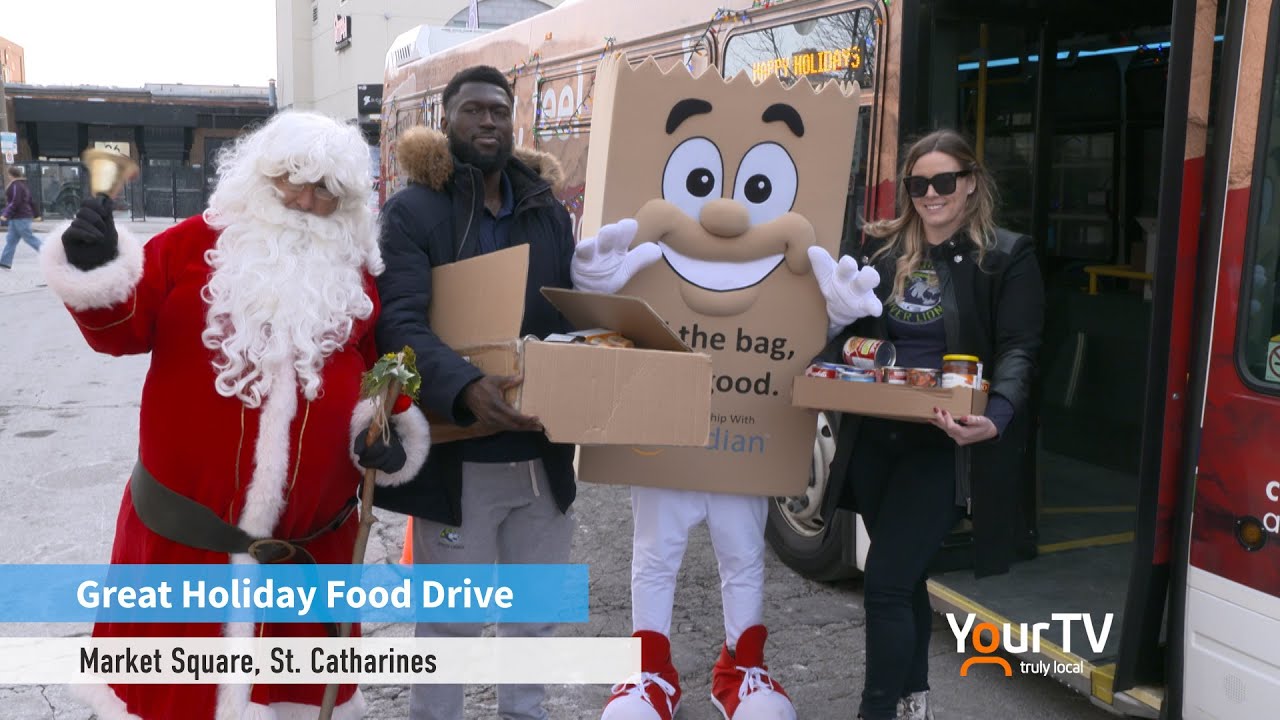2019 Great Holiday Food Drive - YouTube