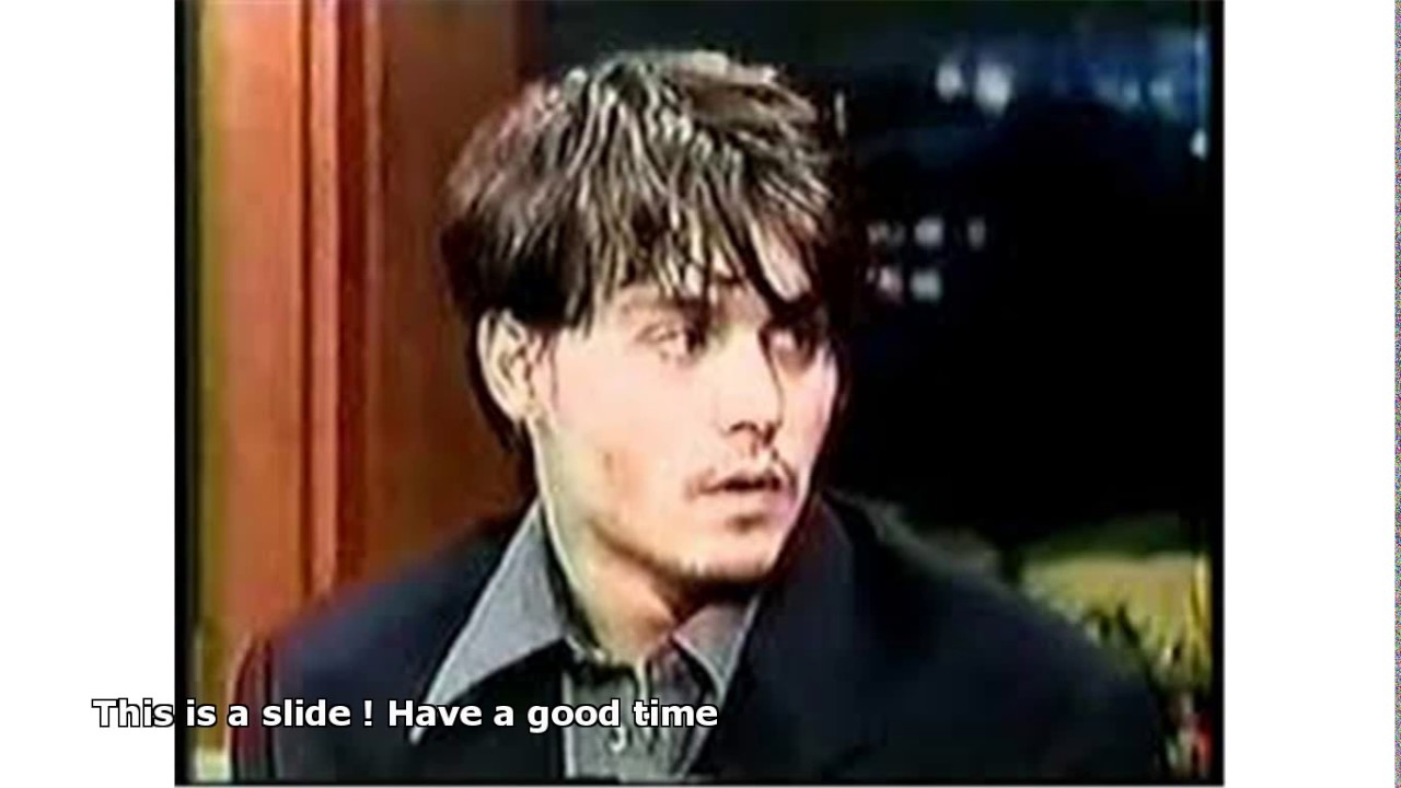 johnny depp 90s interview - YouTube