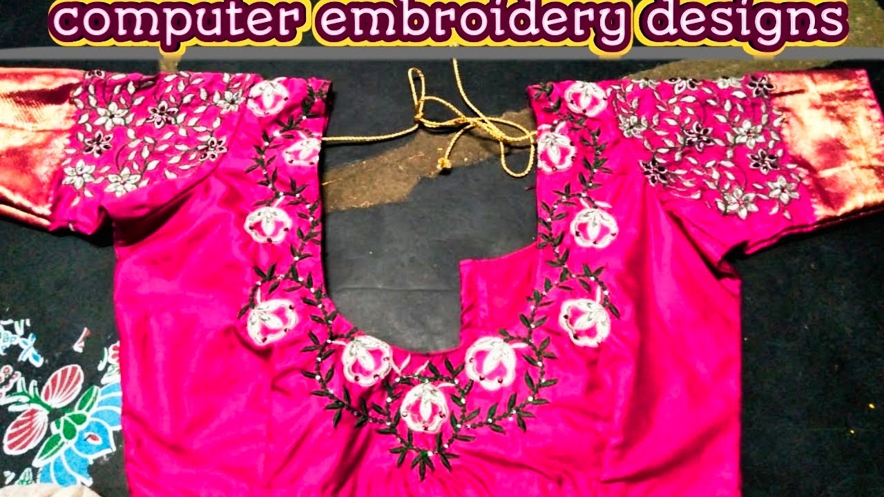 computer embroidery designs #latest #simple #blouse ...