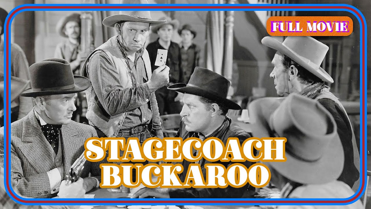 Stagecoach Buckaroo | English Full Movie | Action Comedy Western - YouTube