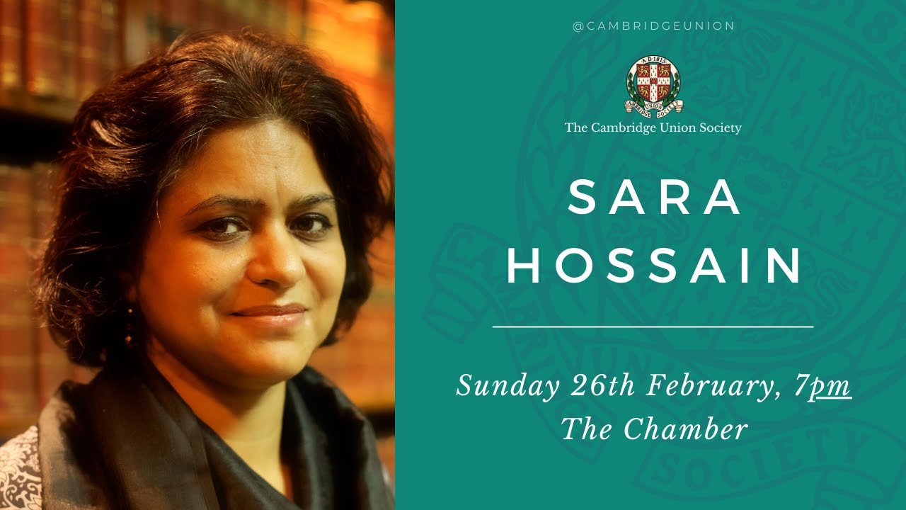 Sara Hossain | Cambridge Union - YouTube