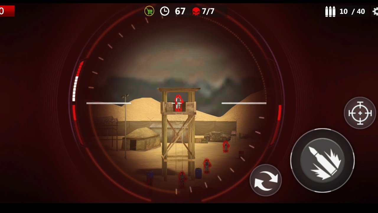 sniper 3d animation gameplay - YouTube