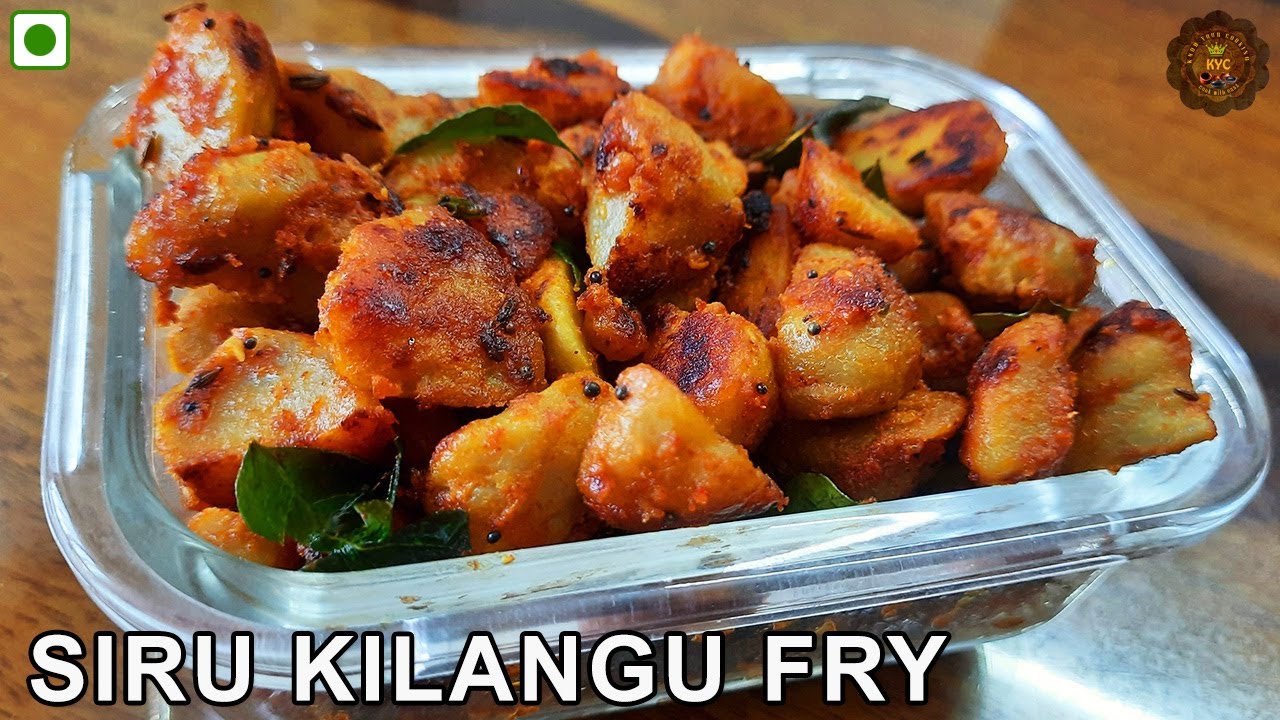 Siru Kilangu Fry | Koora Kilangu Roast | Chinese Potato Fry | siru ...
