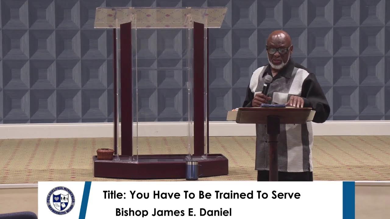 Bishop J. E. Daniel *We Do Not Own the Rights to the Music* - YouTube