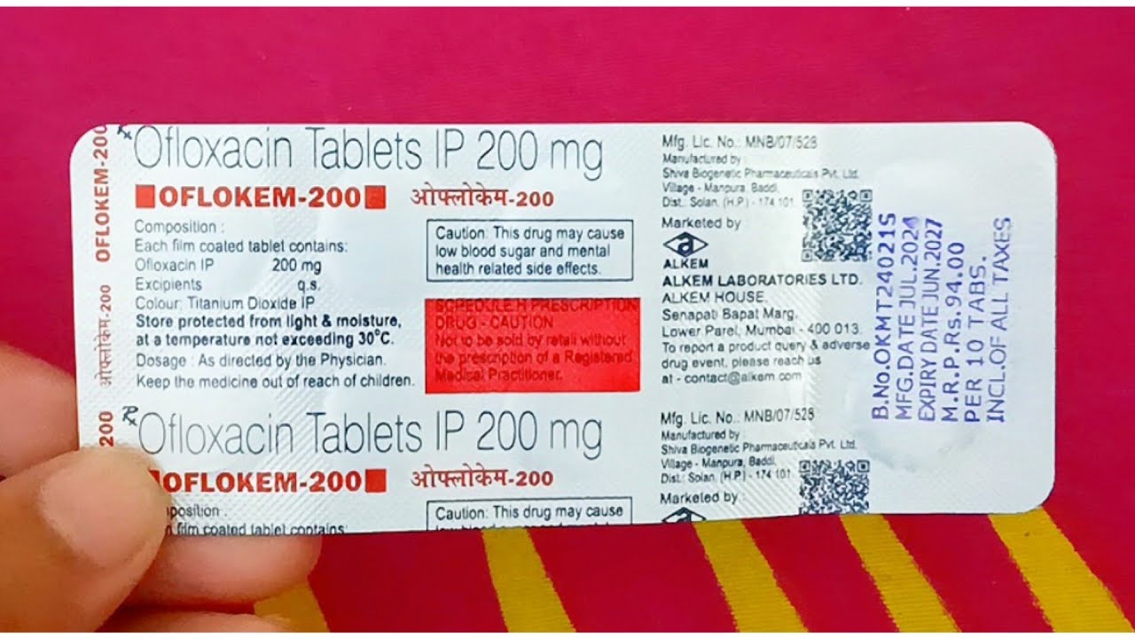 ओफ्लोकेम 200mg टैबलेट के फायदे || Oflokem-200mg Tablet Uses Dosage In ...