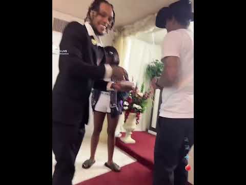 21BB & Droski get married on bigo live in Vegas