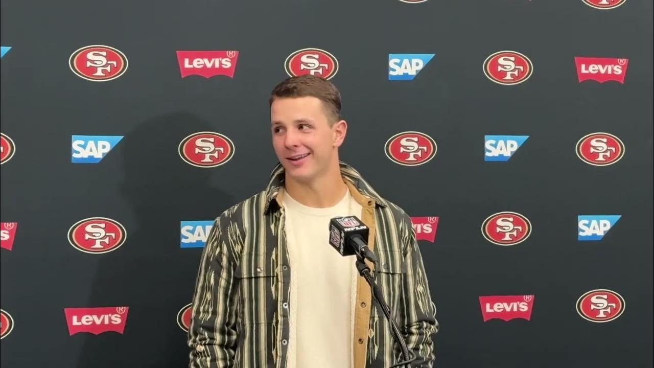 49ers’ Brock Purdy: “Christian (McCaffrey) should be MVP” - YouTube