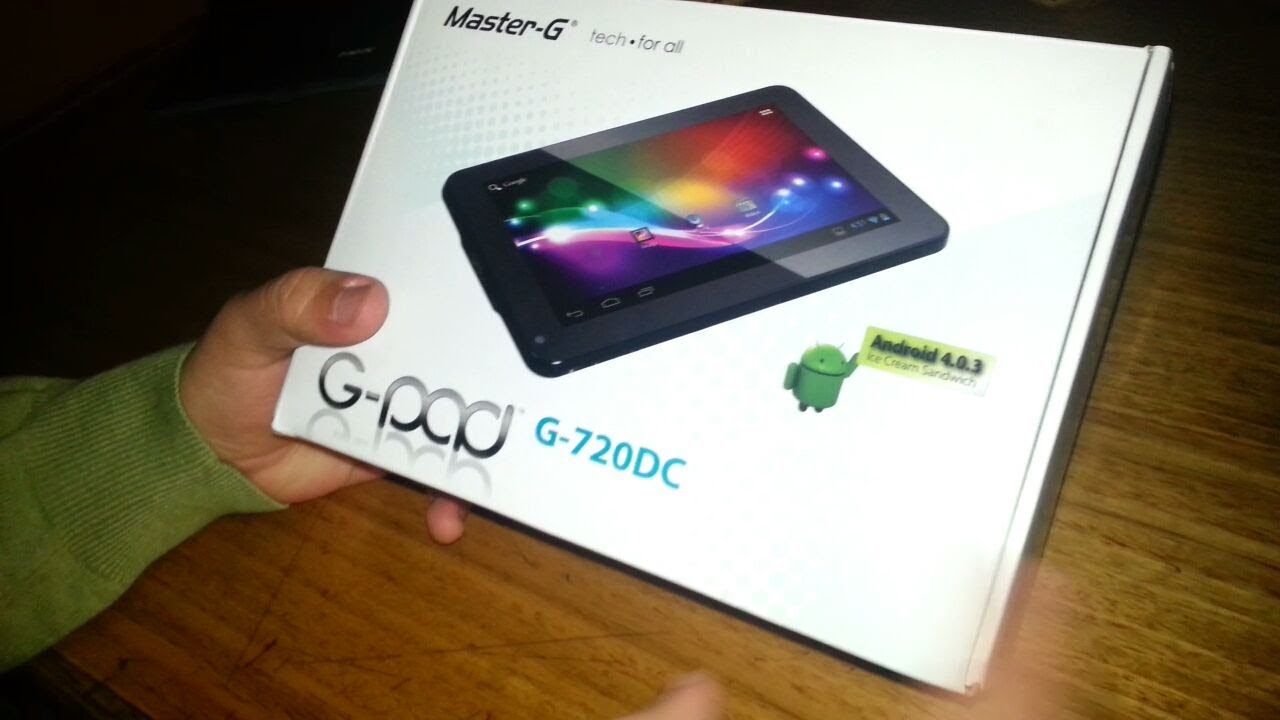 review tablet master g g720dc - YouTube