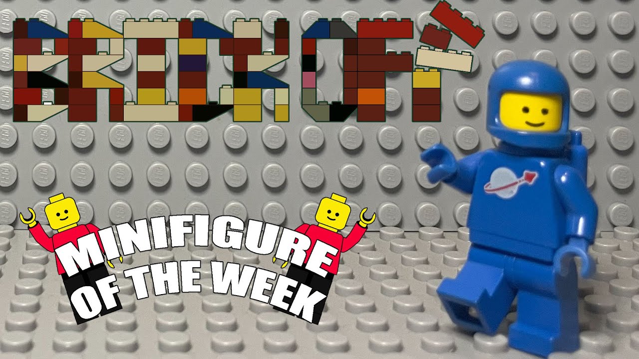 Minifigure of the Week - Blue Lego Spaceman - YouTube