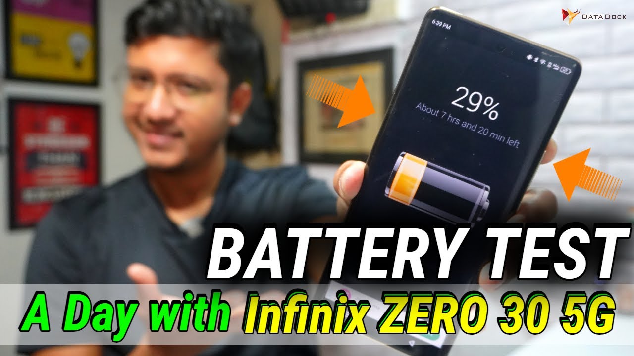 Infinix Zero 30 5G Battery Test | A Day with Infinix Zero 30 5G with ...