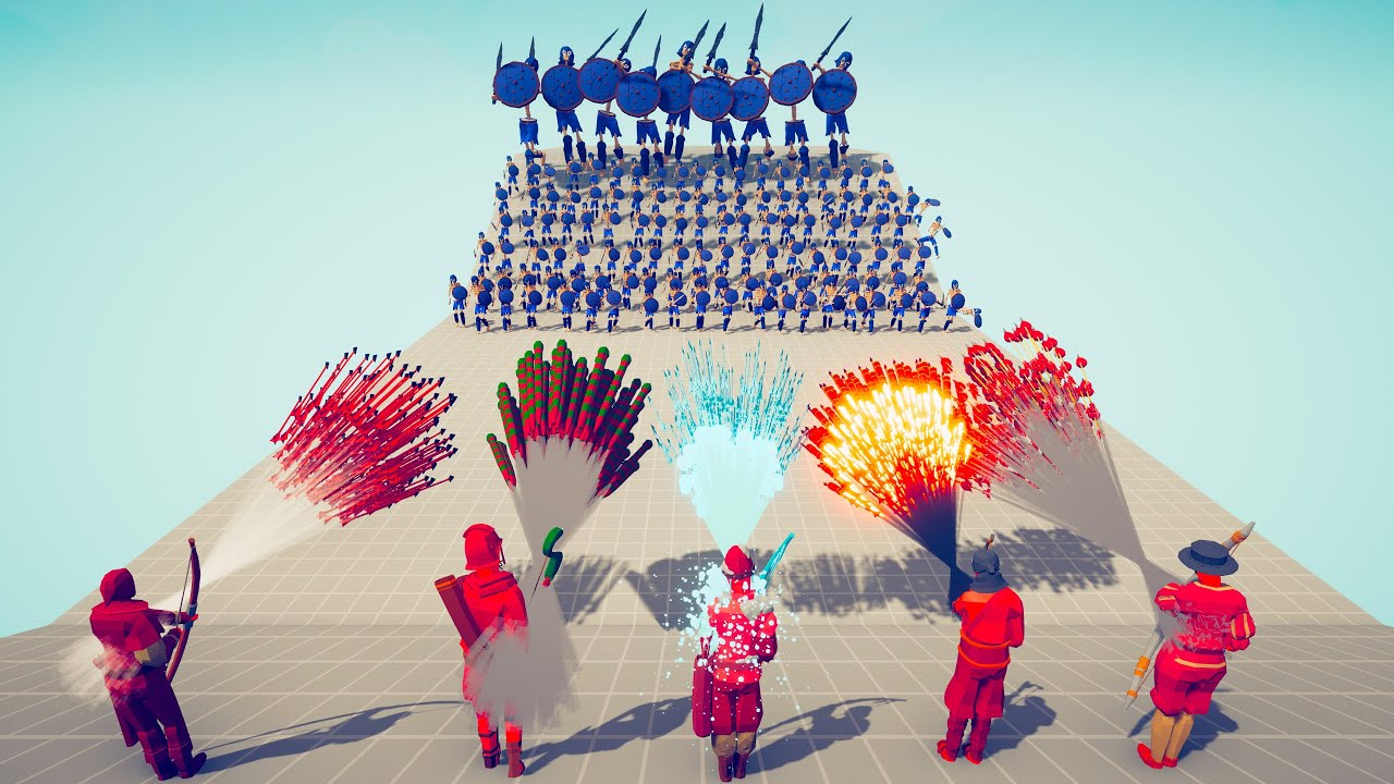 5x ARCHER GOD vs 100x UNIT | TABS - Totally Accurate Battle Simulator ...