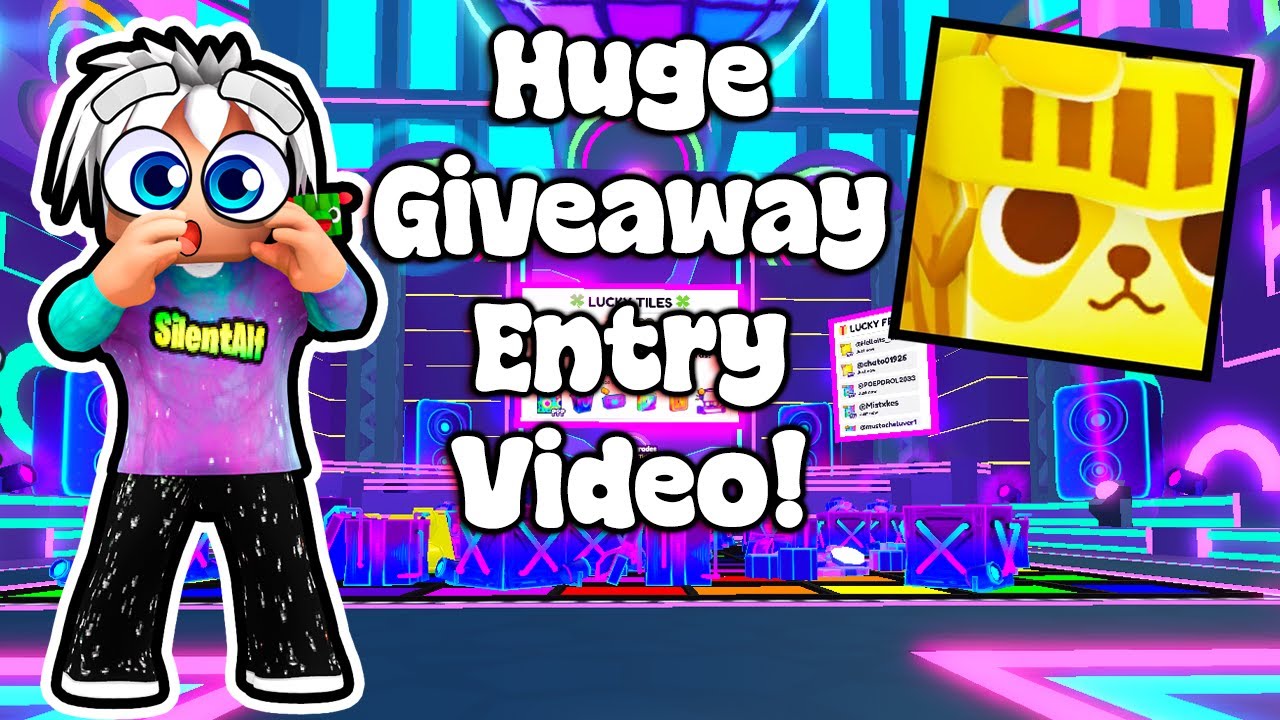 Roblox Pet Simulator 99 Golden Huge Knight Beagle Giveaway #fyp #roblox ...