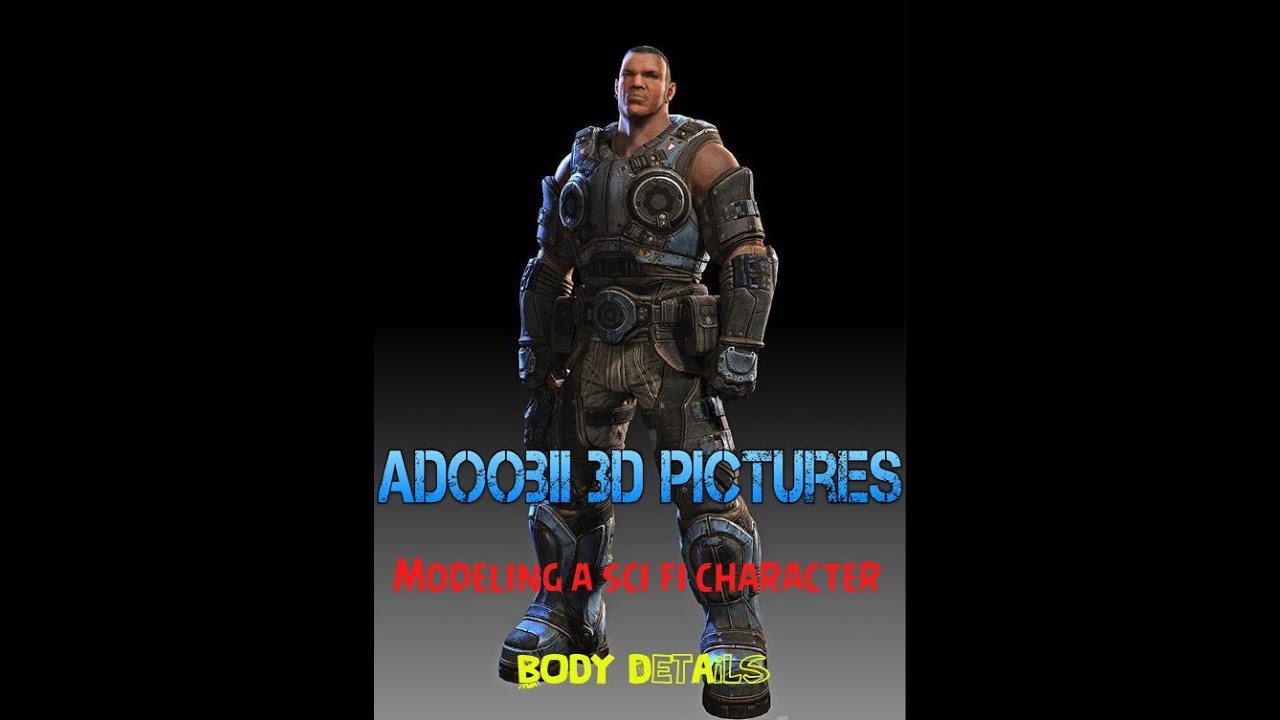 MAX modeling tutorial Part2 3Ds Max Body Details X Project) - YouTube