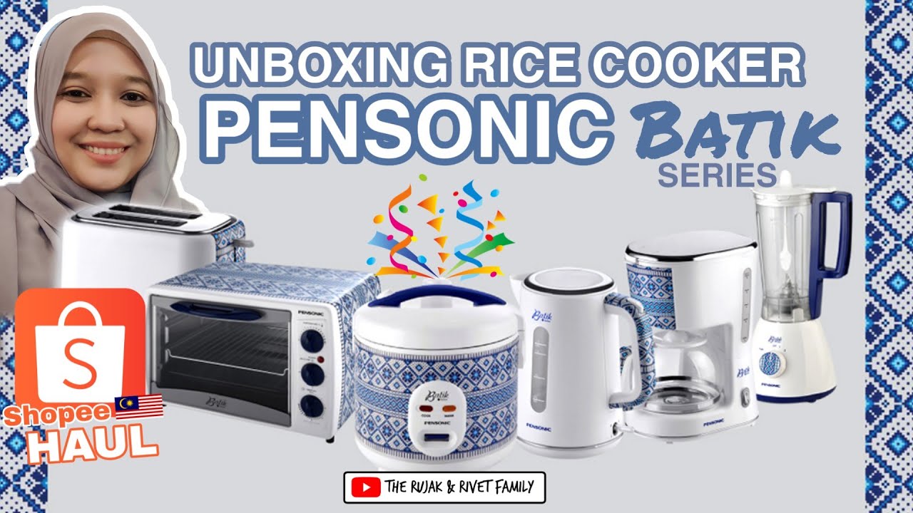 Unboxing Pensonic Batik Series l SHOPEE HAUL l cost2u - YouTube
