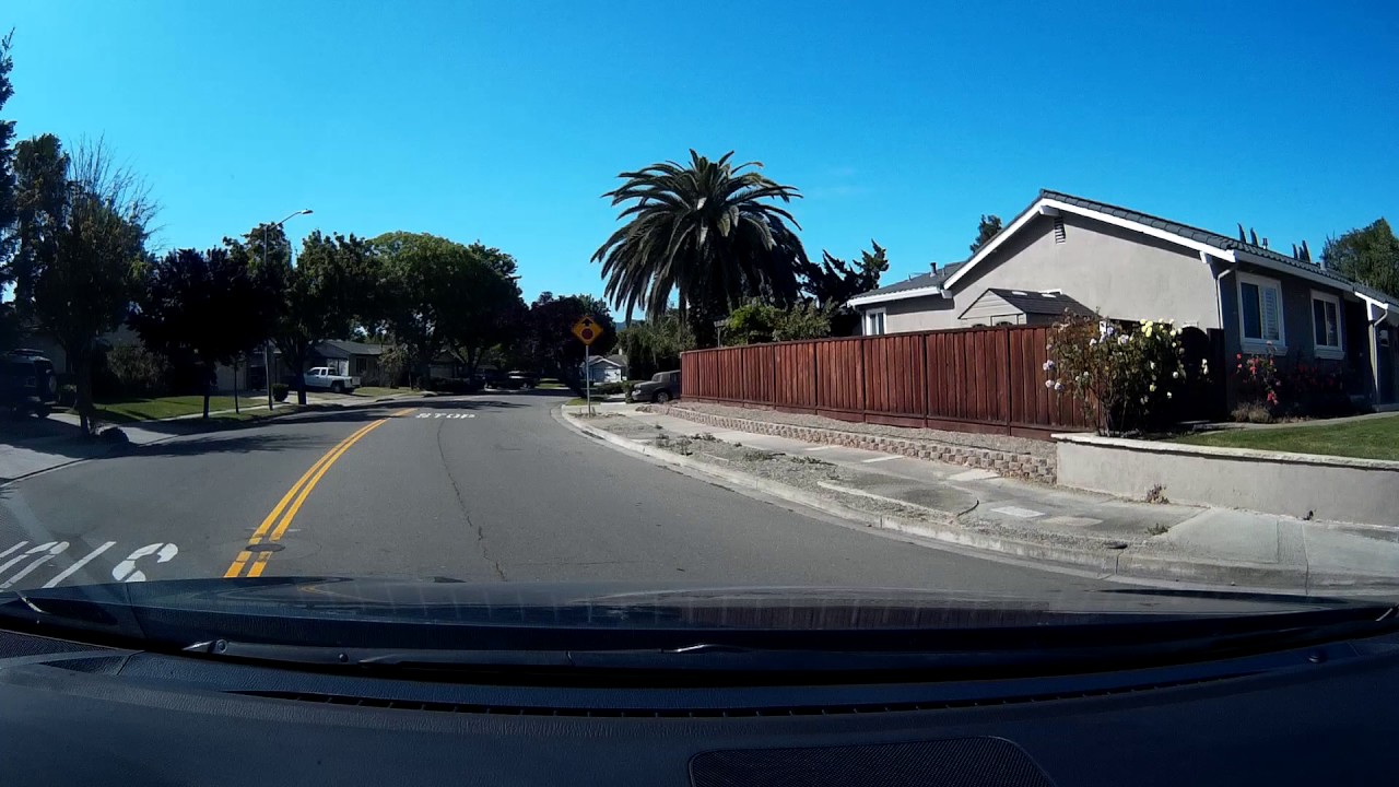 Pleasanton California CA DMV Behind The Wheel driving test practice ...