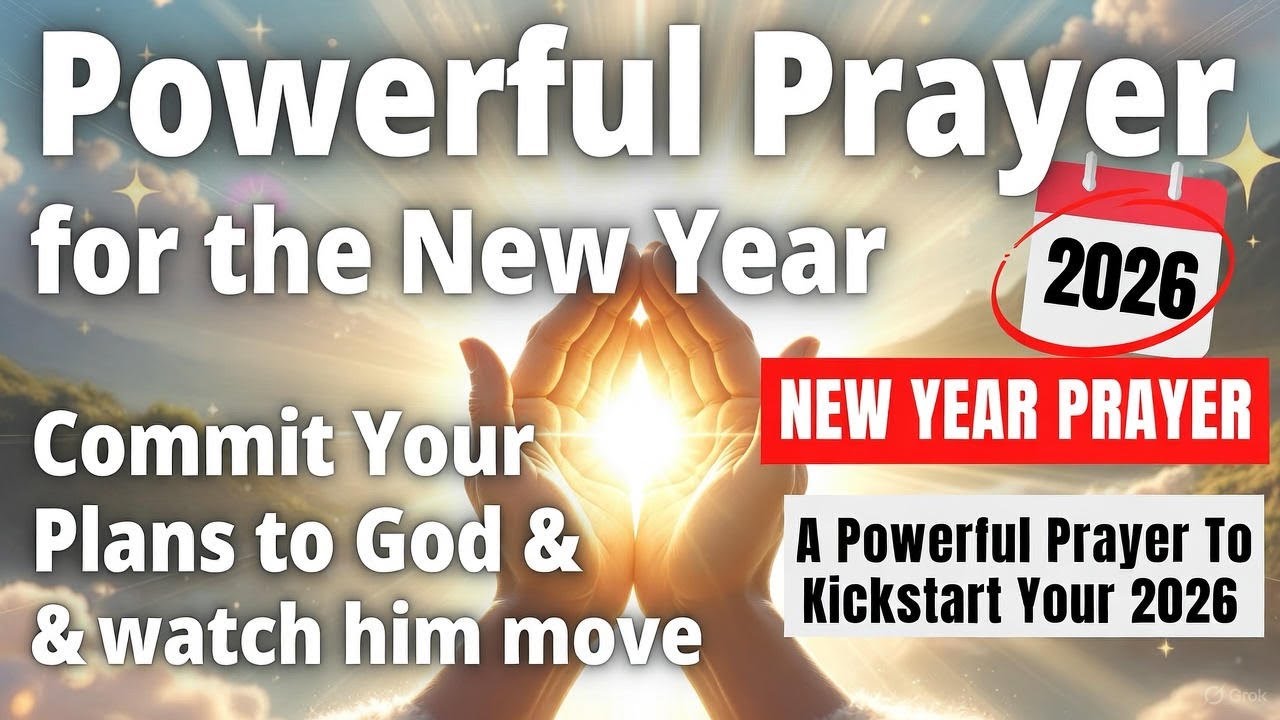 Powerful New Year Prayer 2026 | Commit the Year to God #happynewyear # ...
