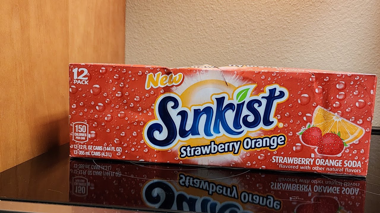 New strawberry orange Sunkist - YouTube