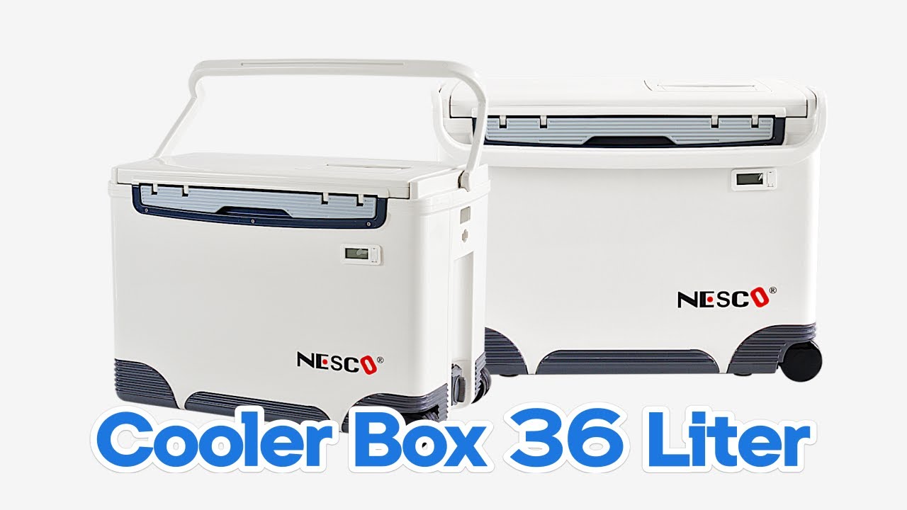 Nesco Cooler Box Vaksin Kapasitas 36 Liter - YouTube