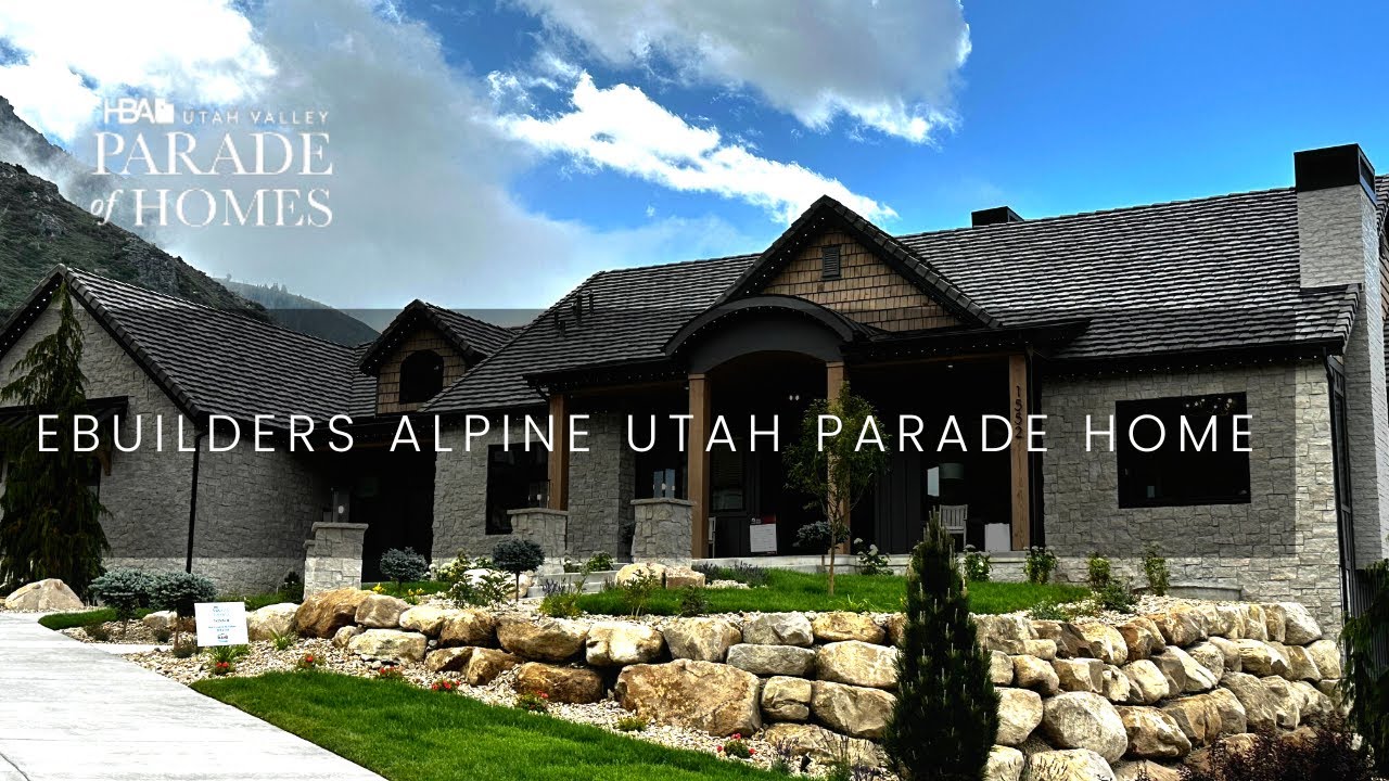 Utah Ebuilders Alpine Utah Parade Home - YouTube