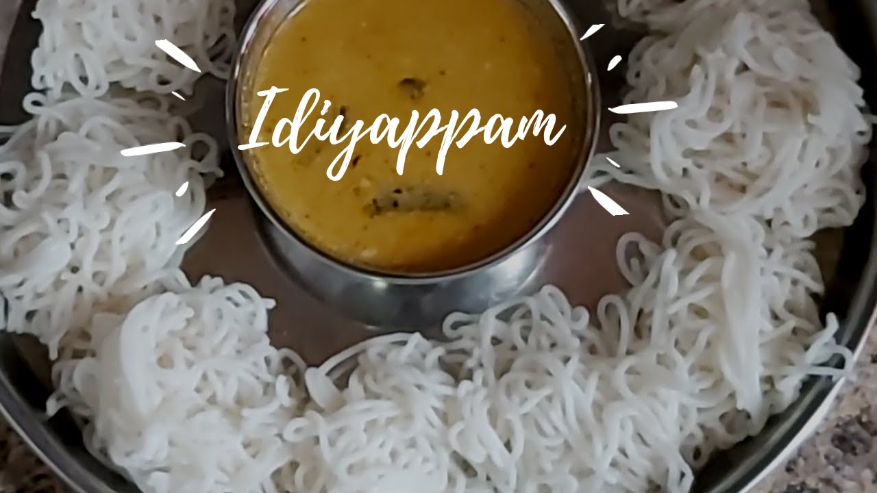 Idiyappam /String Hopper/Nool Puttu/Noolappam/ Idiyappam with Rice ...