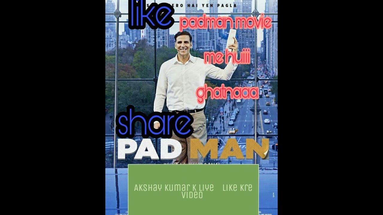 Padman teaser trailer(OFFICIAL VIDEO) - YouTube