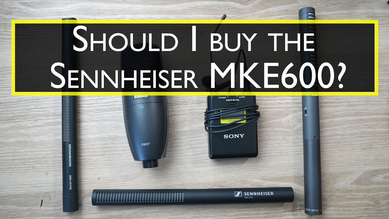 Sennheiser MKE 600 VS 416 || Unboxing review and field environment ...