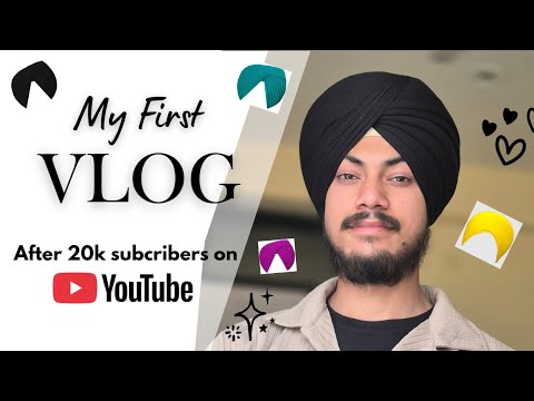 MY FIRST VLOG😍||After 20k subcribers on YOUTUBE @jassiiturbanboy 