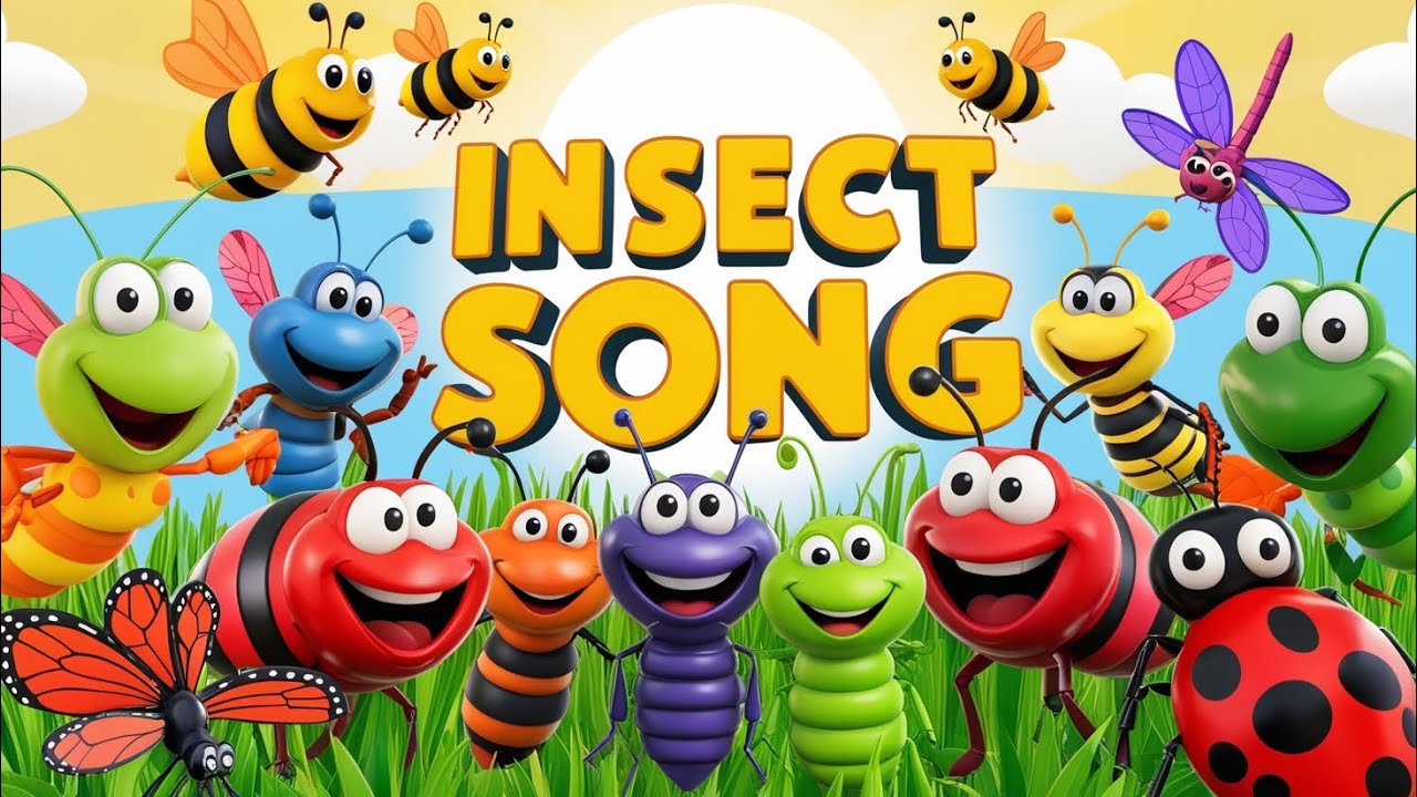 The insect song 🎵. Kids song . - YouTube