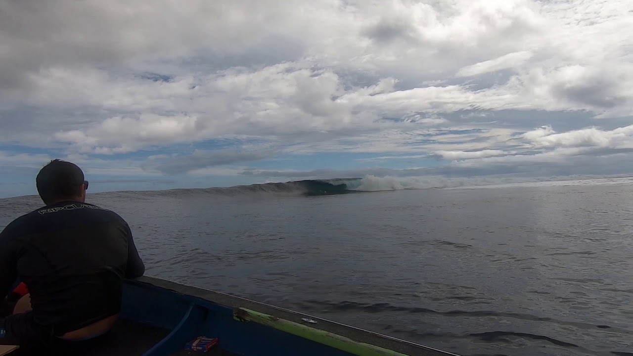 Surfing Samoa At Tafatafa aka Rustys - YouTube