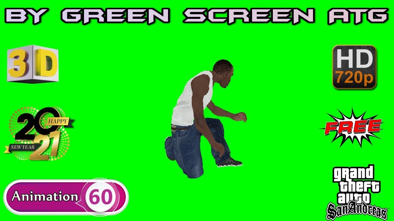 Cj Green Screen Gta Effects Gta San Andreas Chroma Key Animation 3D ...