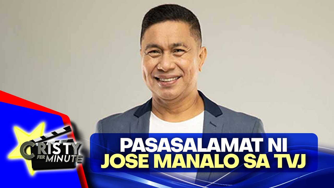 Mensahe Ni Jose Manalo Sa Tvj Youtube