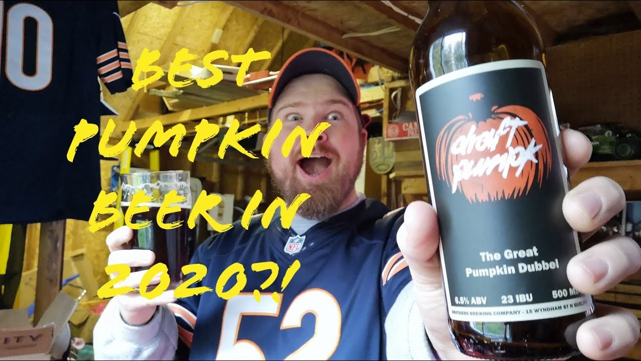 BEST PUMPKIN BEER IN 2020?! Draft Pumpk by Brothers Brewing Co - YouTube