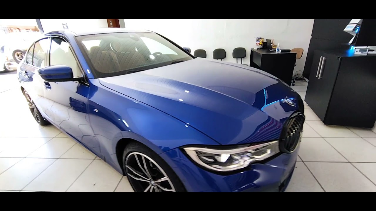 bmw Azul 2021 marrocos insulfilm Franca SP - YouTube
