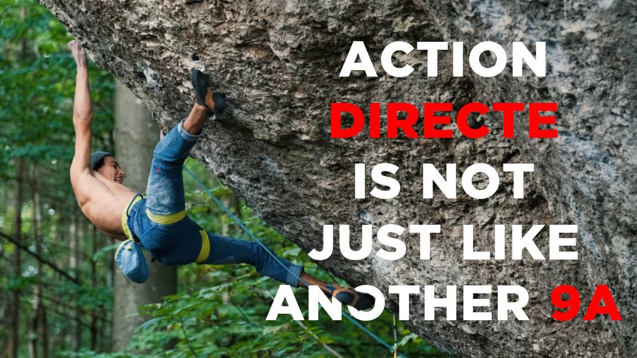 The Dream Route - Action Directe 9a - YouTube
